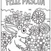 11 Spring Coloring Pages in Spanish - Etsy