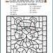 Groundhog Day Color by Number Printables (english) - Etsy