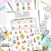 10 Thanksgiving Coloring Pages in Spanish - Etsy