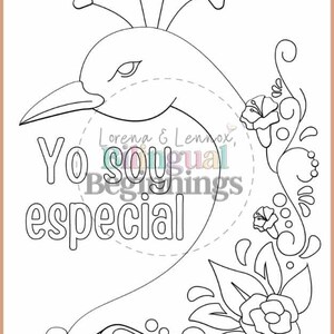9 Positive Affirmations Coloring Pages for Kids in Spanish - Etsy UK
