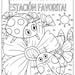 11 Spring Coloring Pages in Spanish - Etsy
