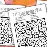 Santa Lucia Color by Number Printable Worksheets for Kids - Etsy Canada