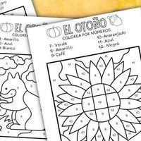 Cinco De Mayo Color by Number Multiplication Worksheets for 3rd Grade ...