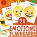 Set of 24 Emotions Flashcards for Kids - Etsy