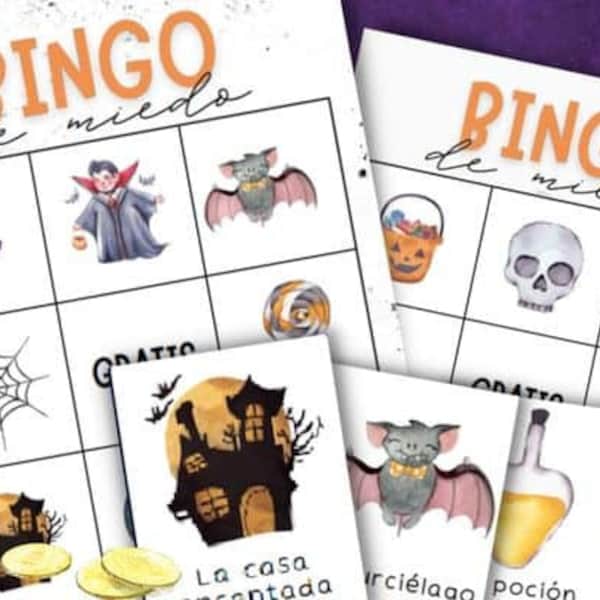 Halloween Bingo - Etsy