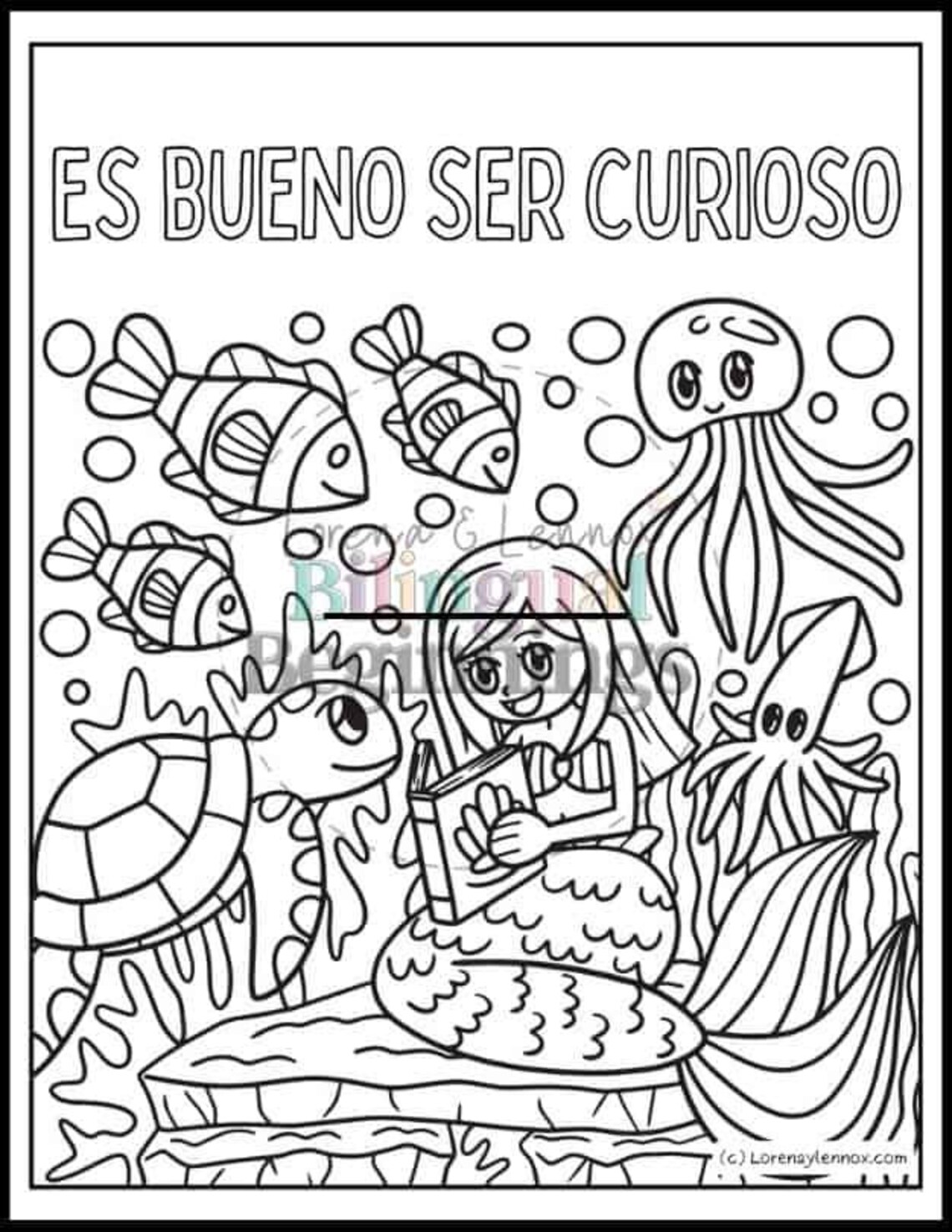 Back to School Coloring Pages in Spanish - Etsy