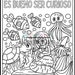 Back to School Coloring Pages in Spanish - Etsy