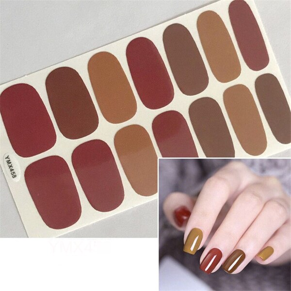 Rust Orange Nail - Etsy