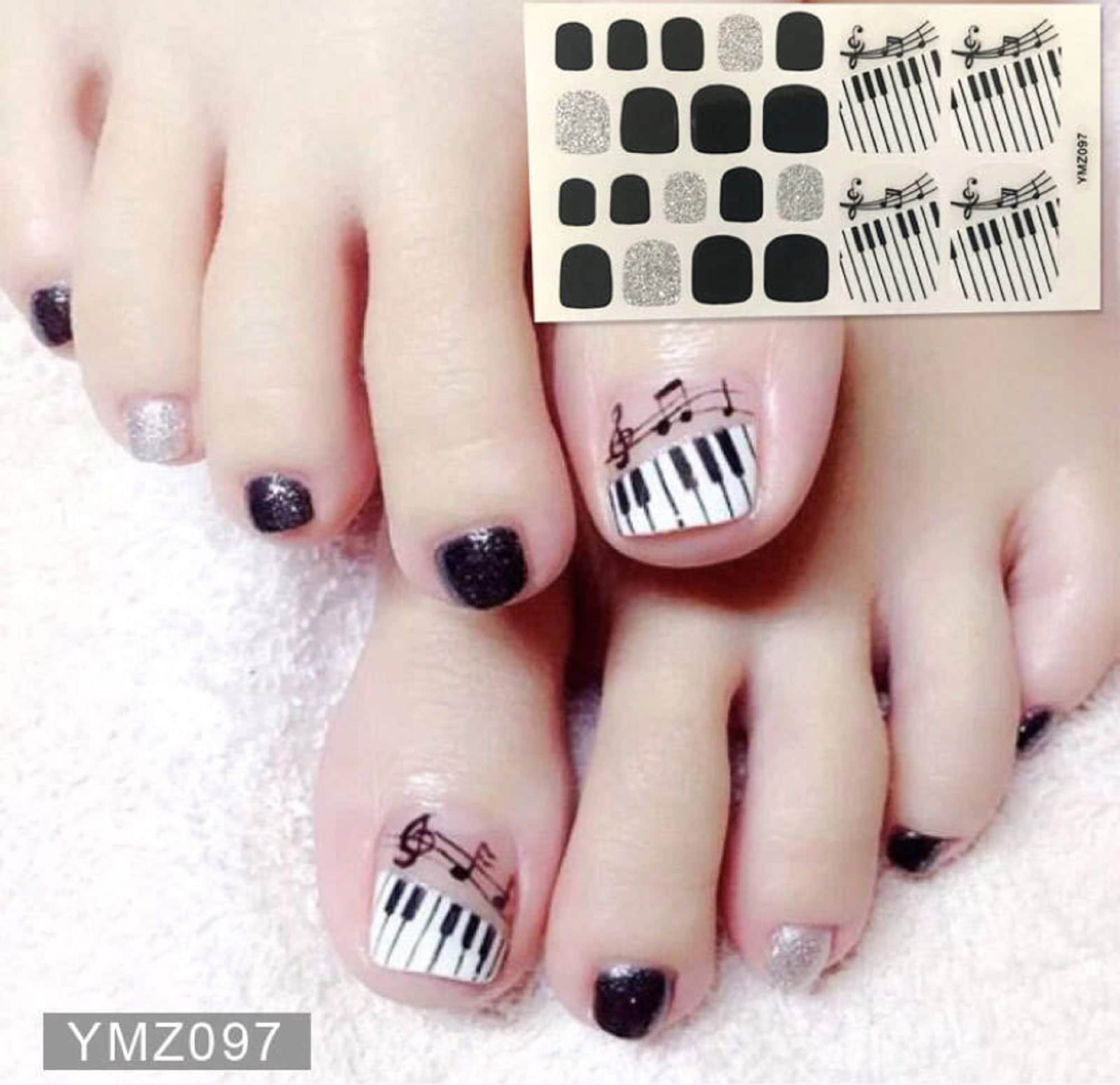 Piano Nail Design