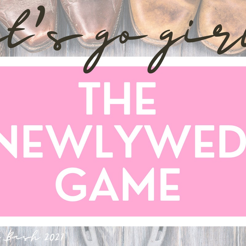Newlywed Game - Etsy