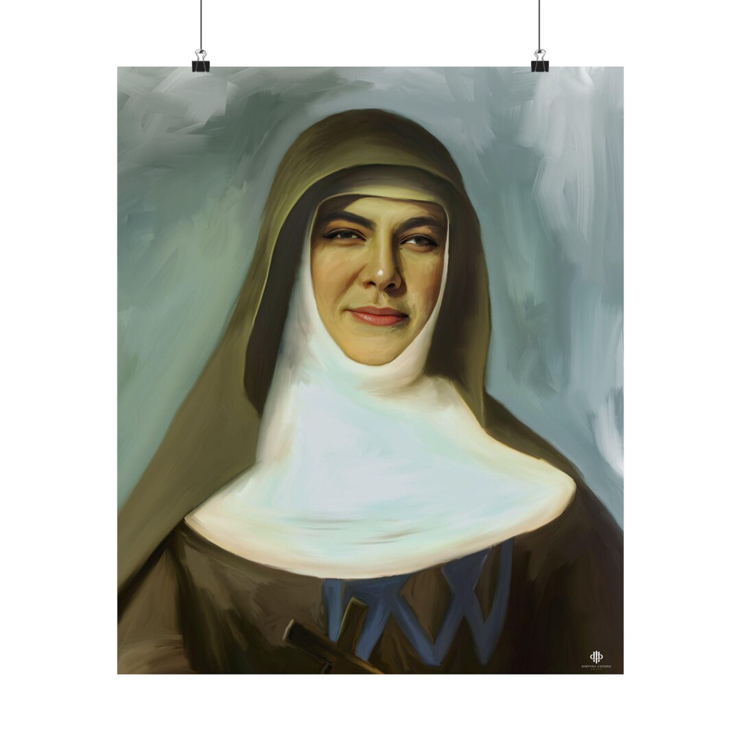 St. Mary Mackillop RSJ Religious Home Decor, Inspirational Prints ...
