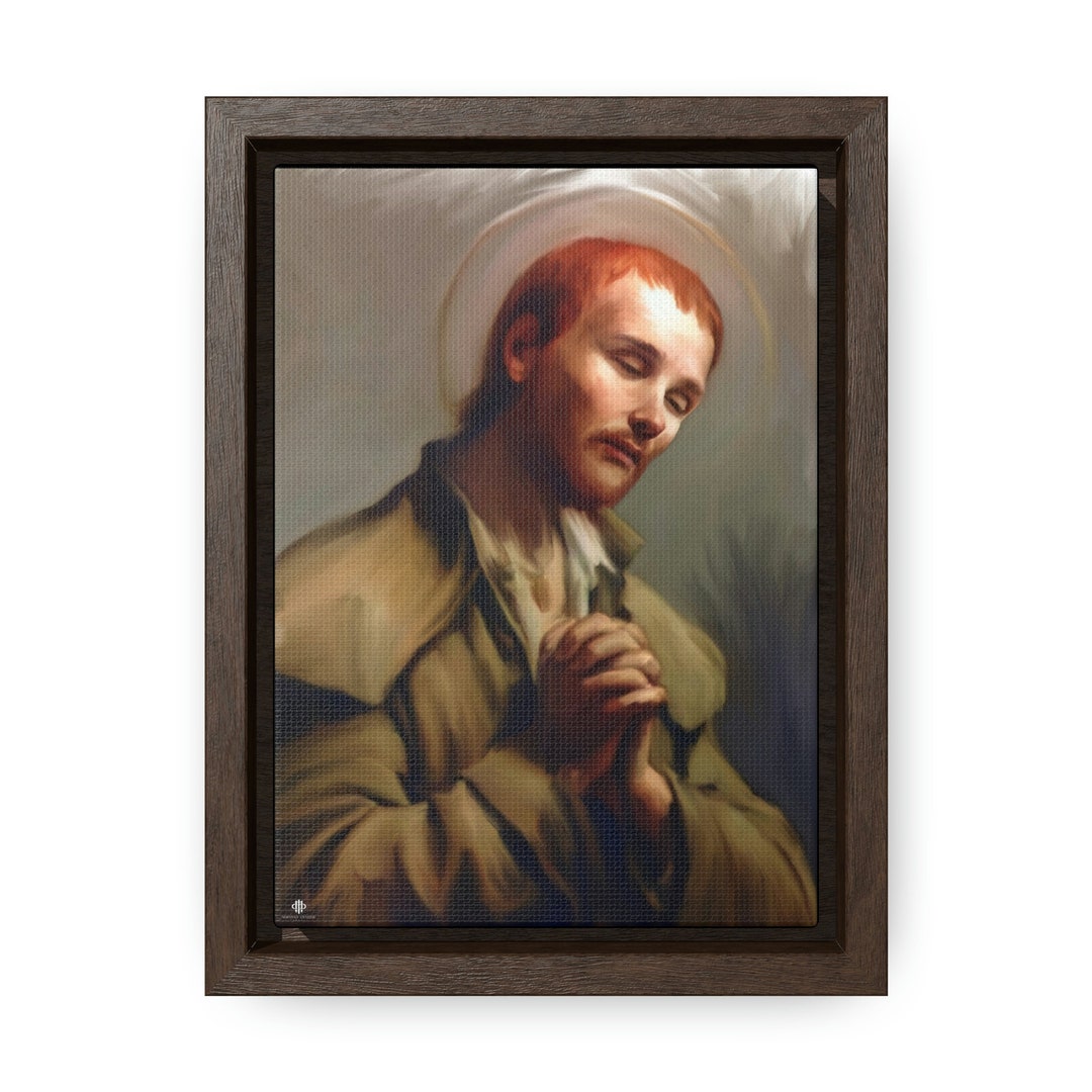 Saint Joseph Benedict Labre, Framed Portrait - Etsy