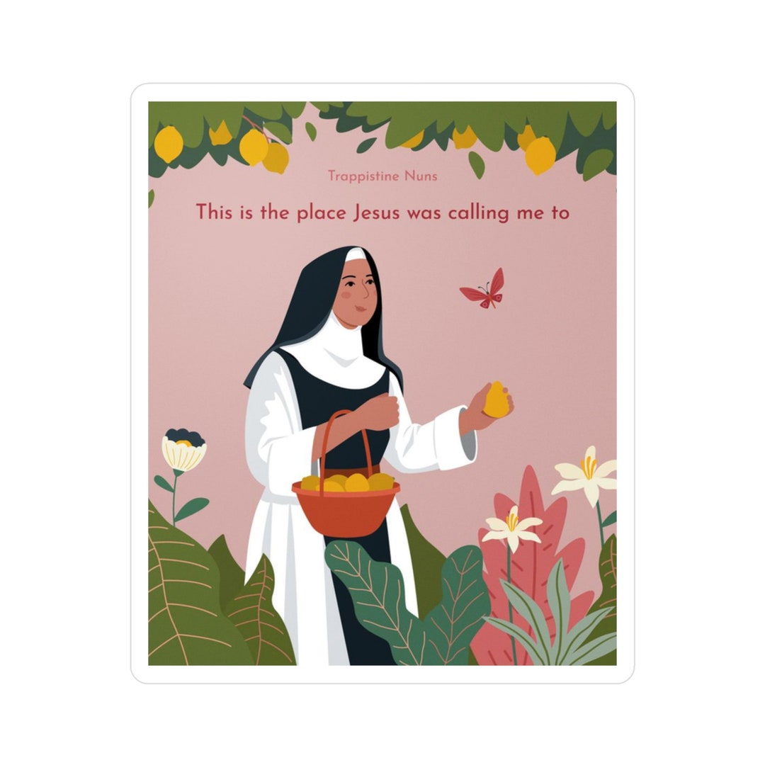 Trappistine Nuns, Vinyl Decals - Etsy