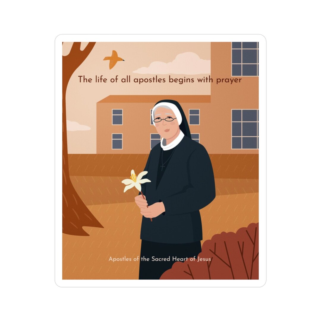 Apostles of the Sacred Heart of Jesus, Vinyl Decals - Etsy