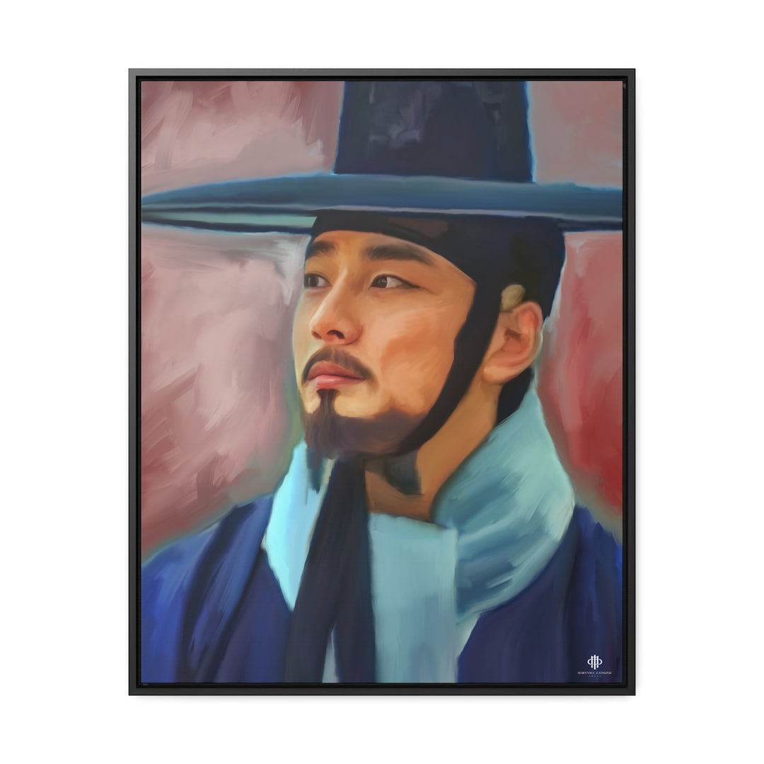 St. Andrew Kim Taegon Canvas Framed Portrait - Etsy