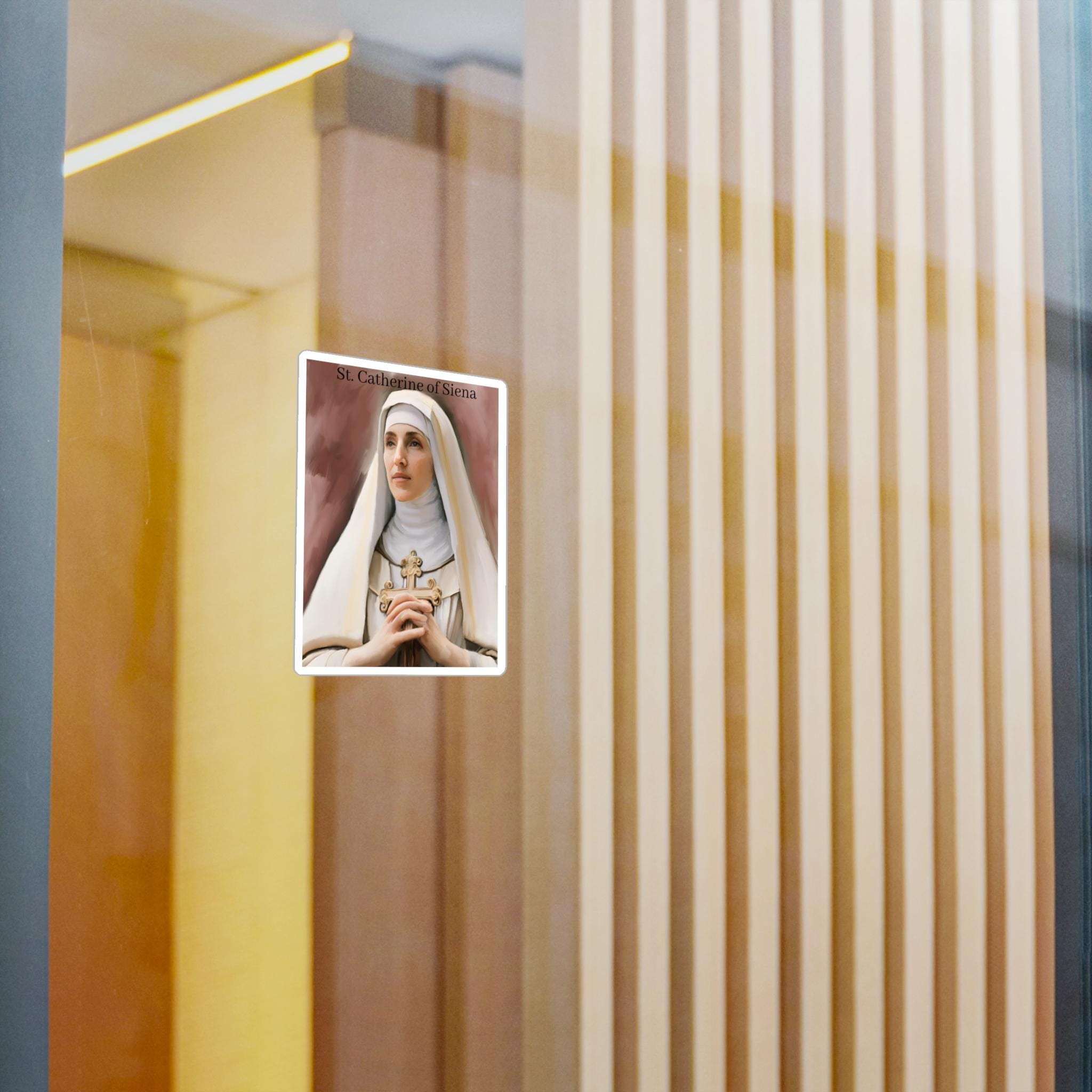 St. Catherine of Siena, Vinyl Decals - Etsy