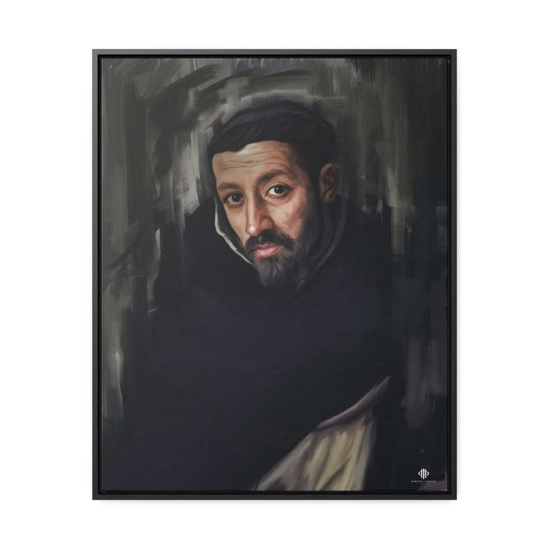 St. Dominic Guzman OP, Canvas Framed Portrait - Etsy