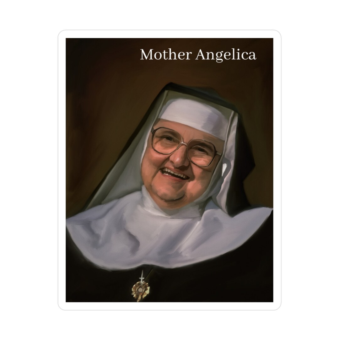 Mother Angelica, Vinyl Decals - Etsy