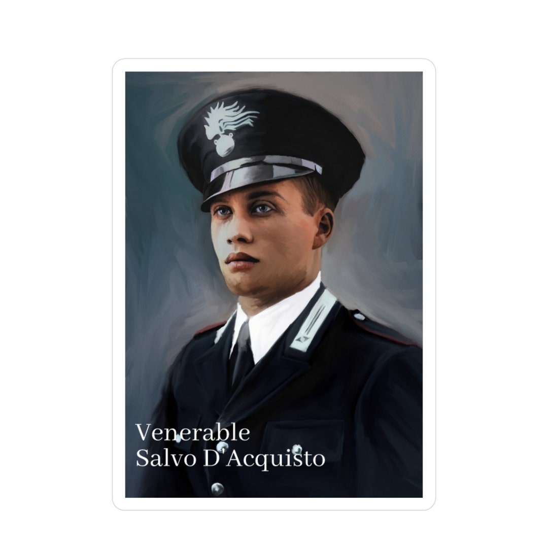 Ven. Salvo D'acquisto, Vinyl Decals - Etsy