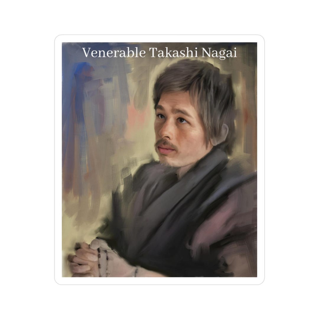 Ven. Takashi Nagai, Vinyl Decals - Etsy