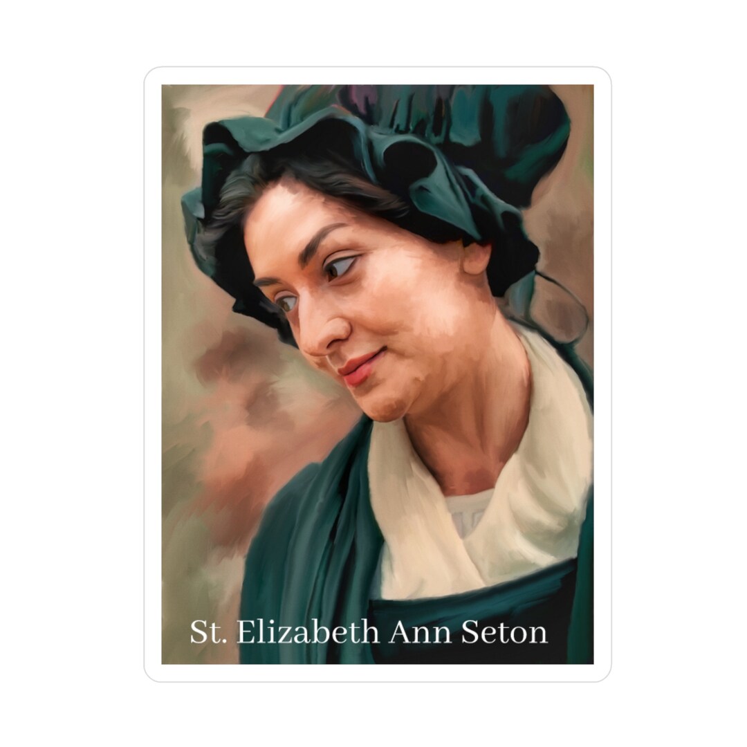 St. Elizabeth Ann Seton, Vinyl Decals - Etsy