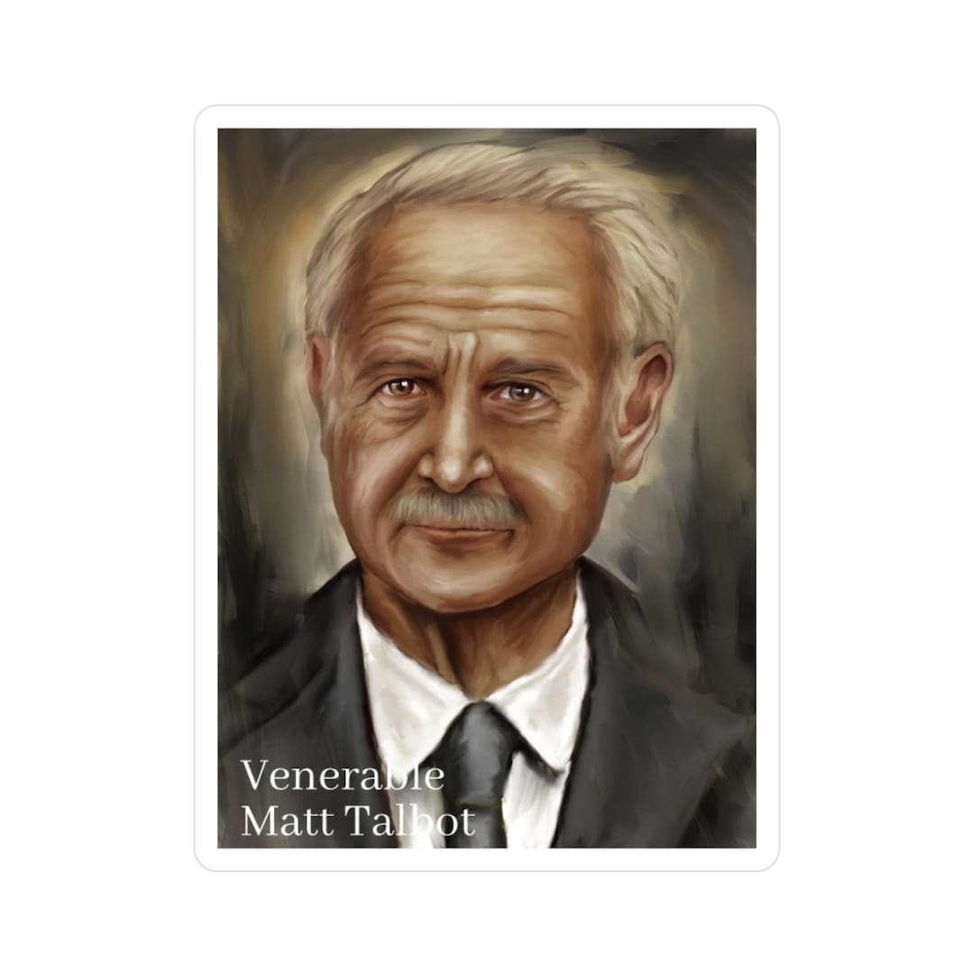 Ven. Matt Talbot, Vinyl Decals - Etsy