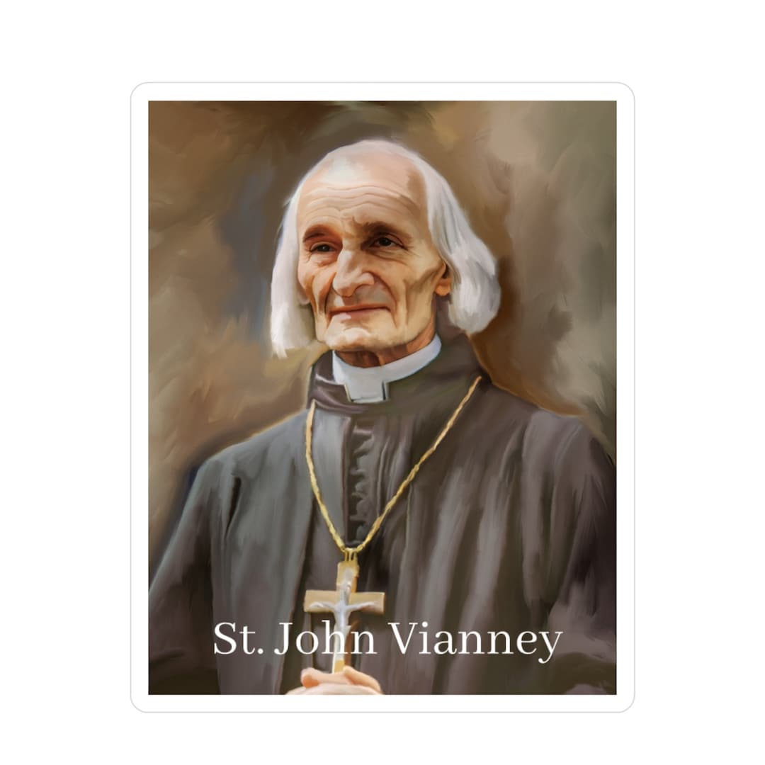 St. John Vianney, Vinyl Decals - Etsy