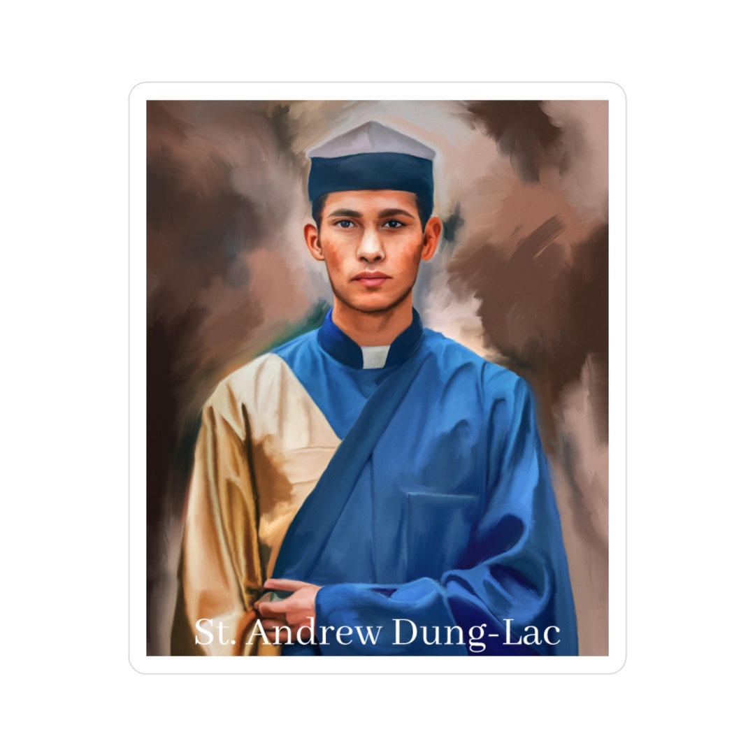 St. Andrew Dung-lac, Vinyl Decals - Etsy