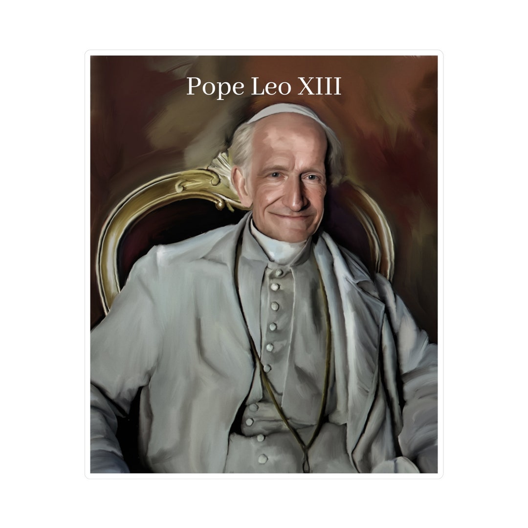 Pope Leo XIII, Vinyl Decals - Etsy