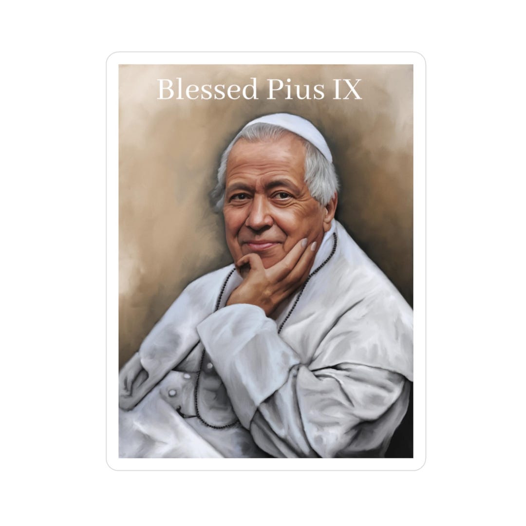 Blessed Pope Pius IX, Vinyl Decals - Etsy
