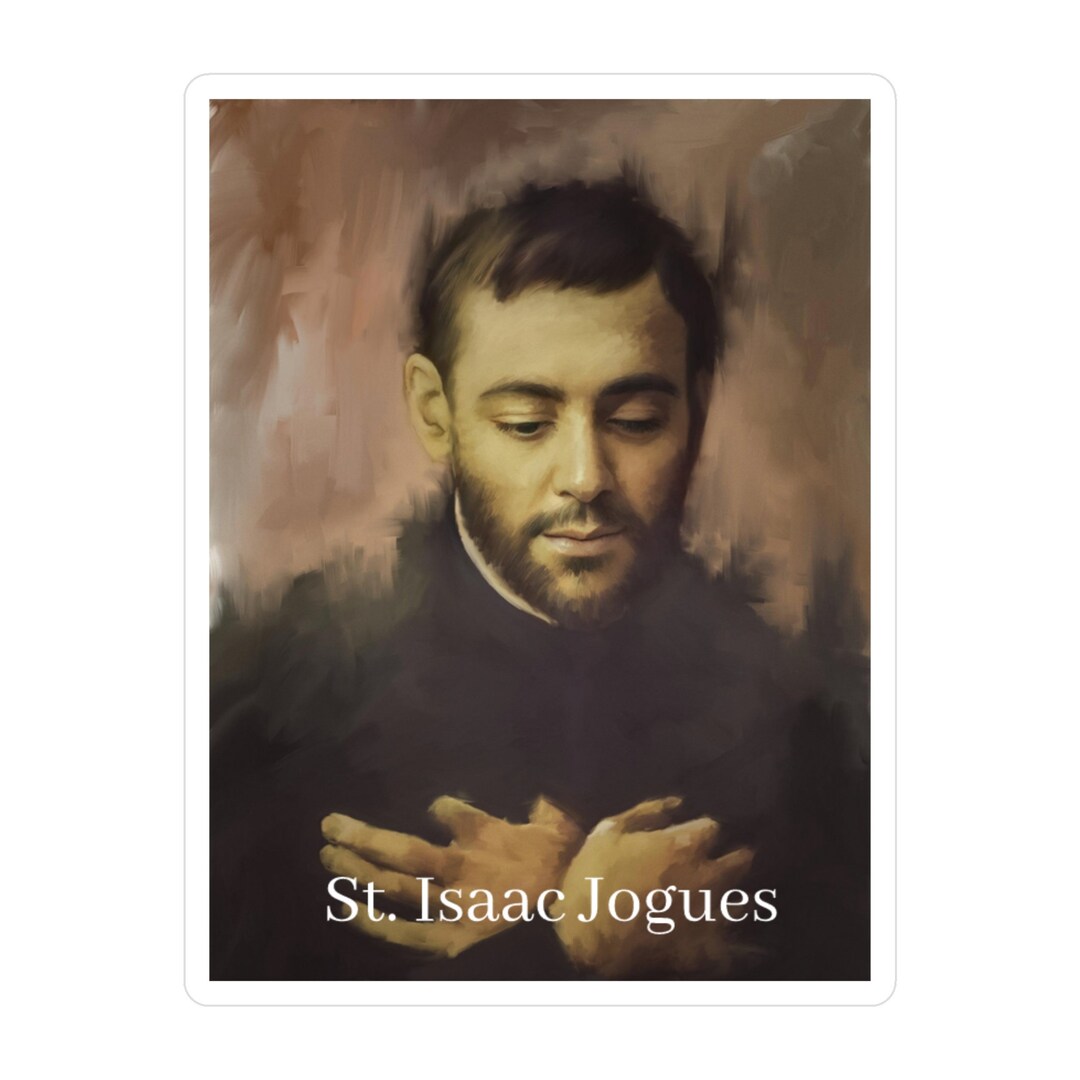 St. Isaac Jogues, SJ, Vinyl Decals - Etsy