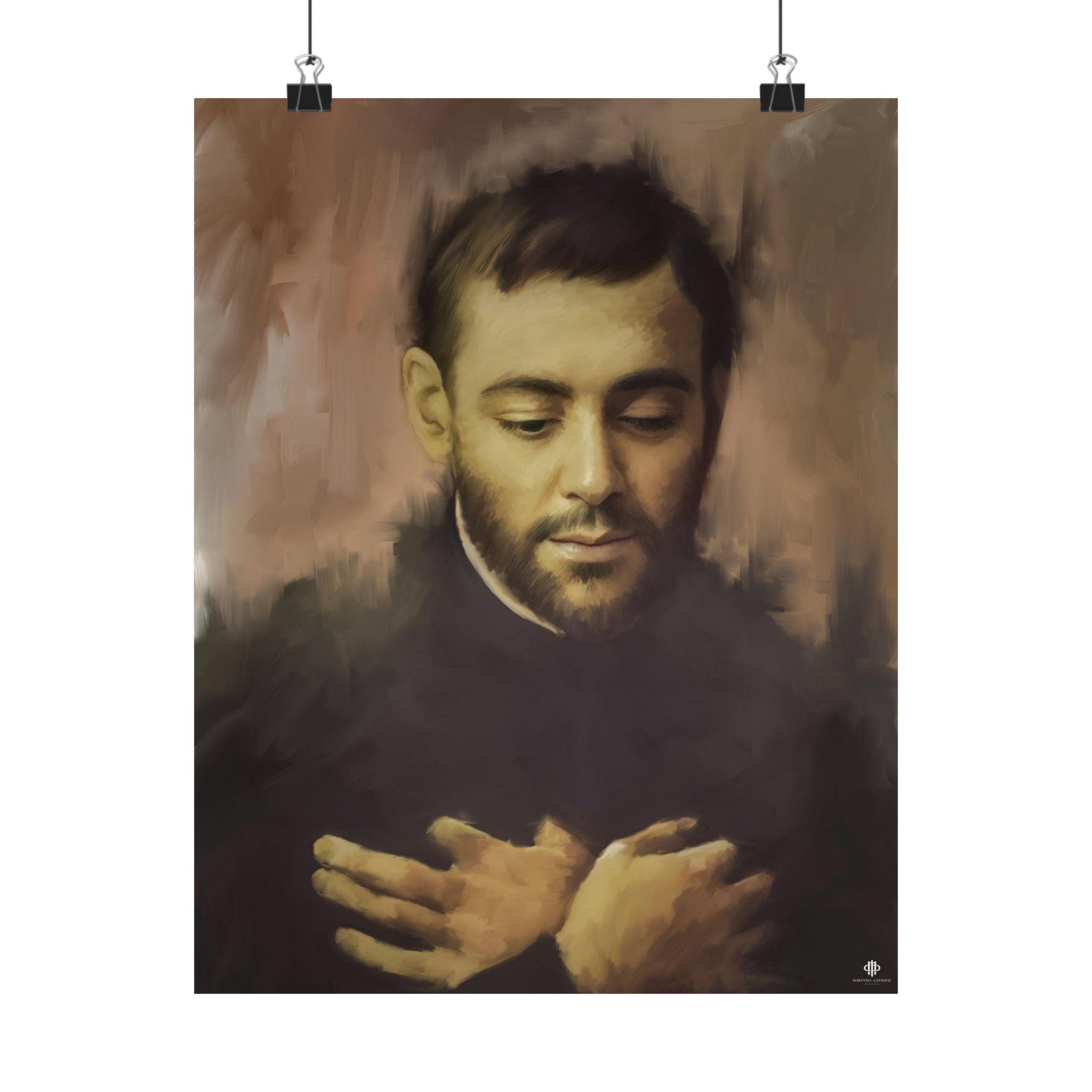 St. Isaac Jogues, SJ, Premium Poster, North American Martyrs - Etsy