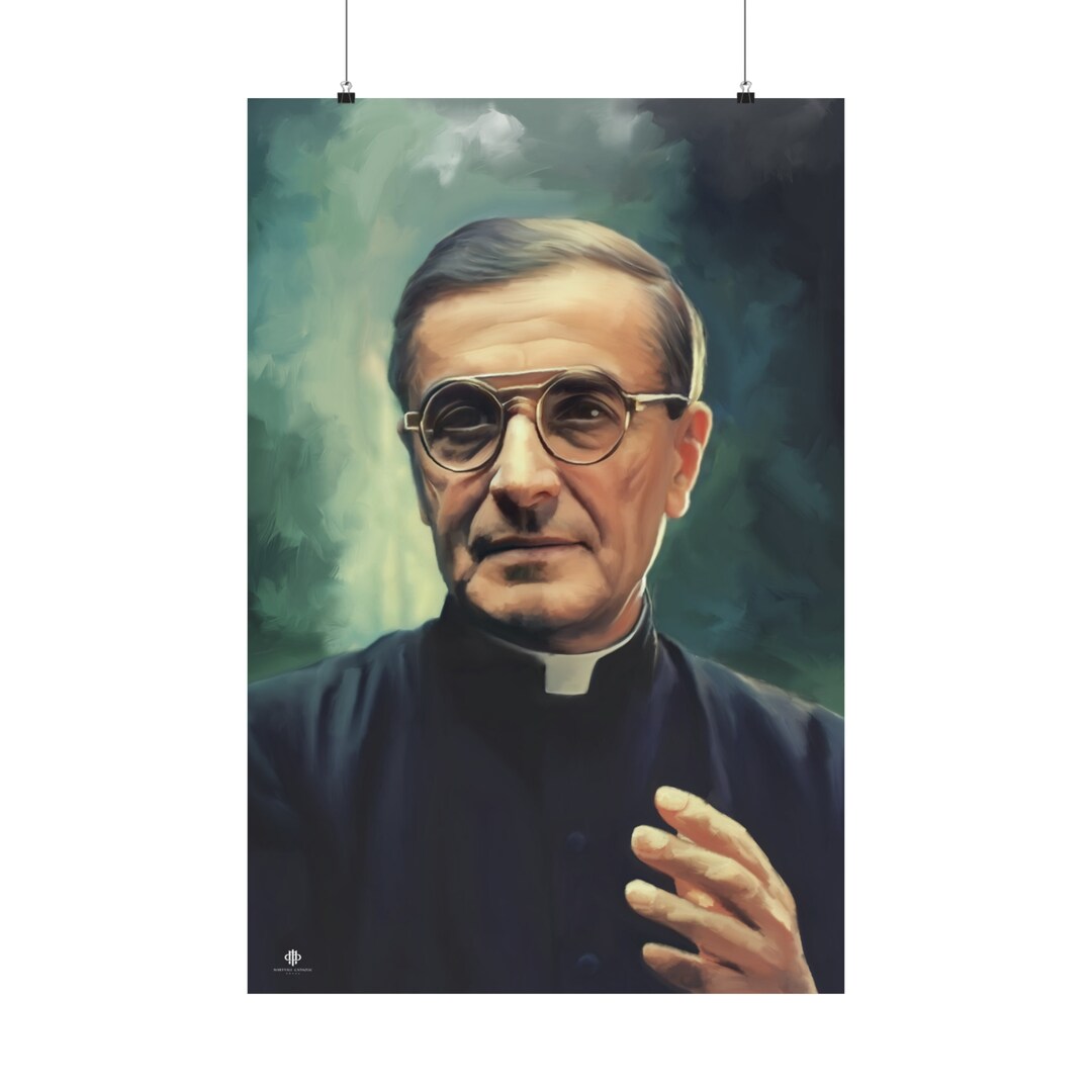 St. Josemaría Escrivá, Premium Matte Vertical Posters - Etsy