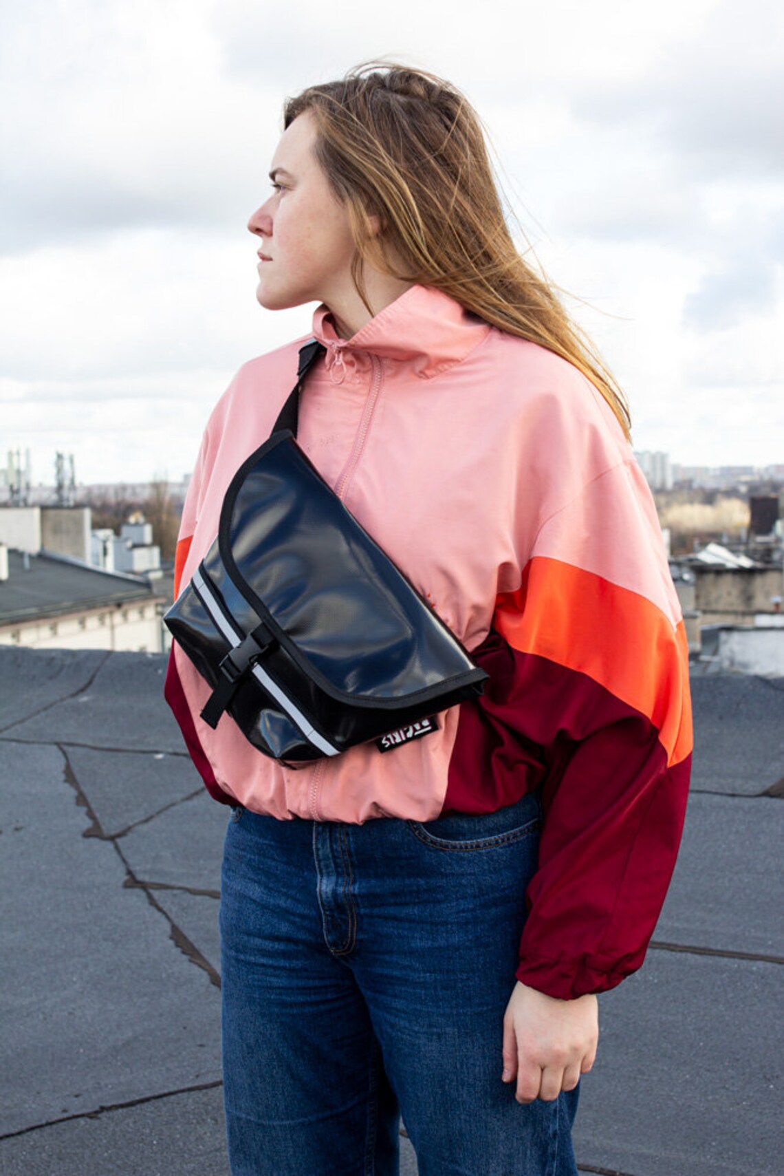 Cycling Bum Bag / Bike Fanny Pack / Waist Pack / Bike Bag / Upcycling ...