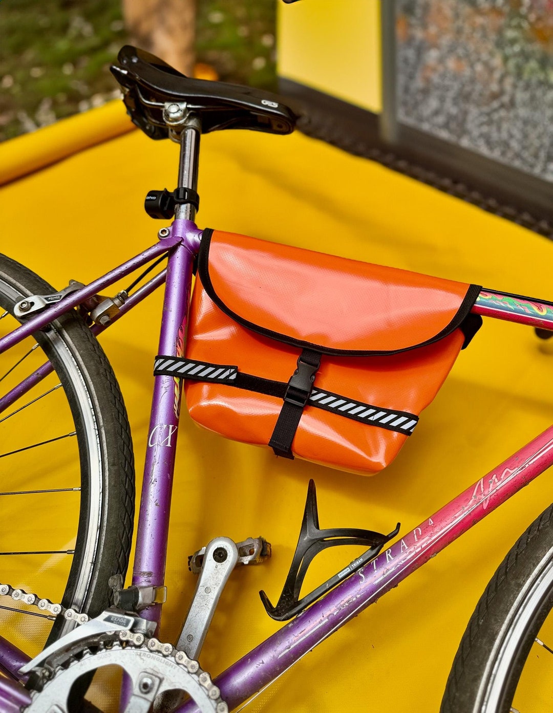 Cycling Bum Bag / Orange / Bike Fanny Pack / Waist Pack / Bike Bag ...