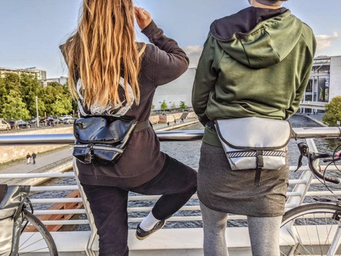 Cycling Bum Bag / Black / Bike Fanny Pack / Waist Pack / Bike Bag ...