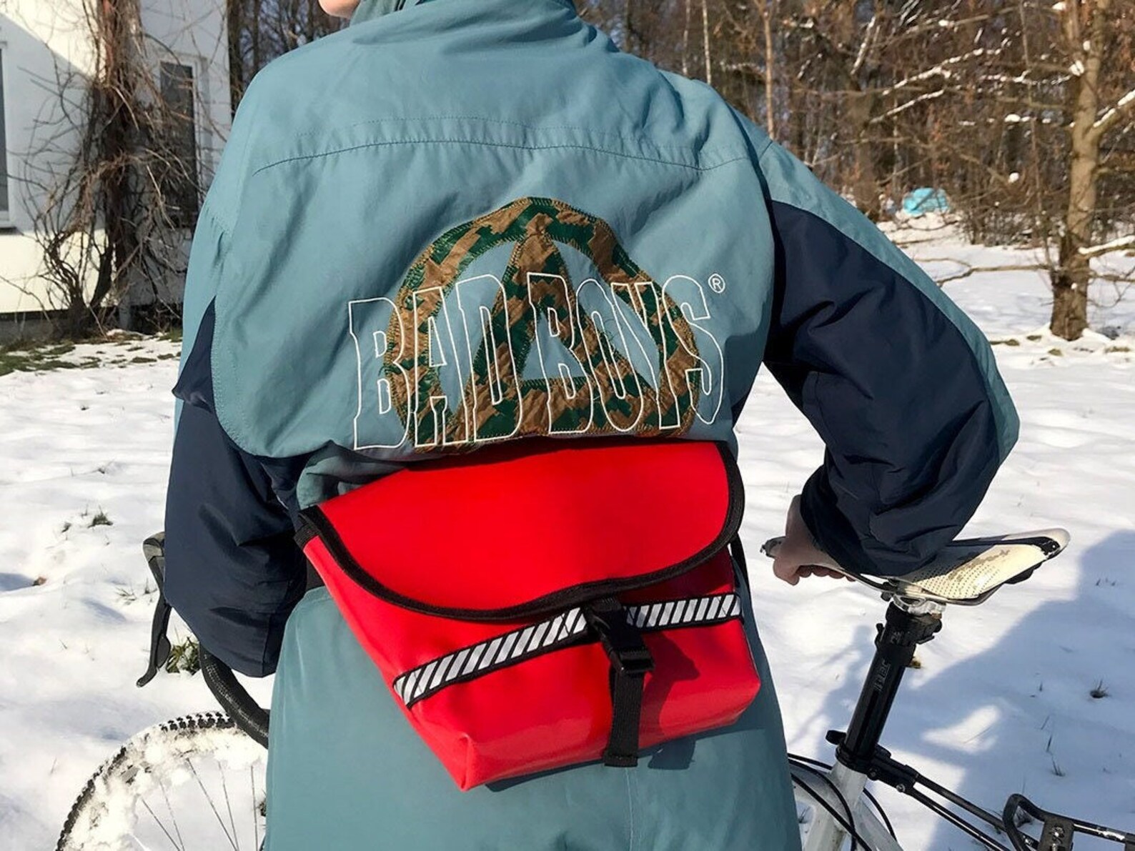 Cycling Bum Bag / Red / Bike Fanny Pack / Waist Pack / Bike Bag ...