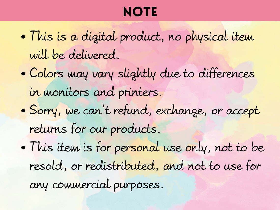 Paint Splatter Blank Monthly Calendar Printable - Etsy