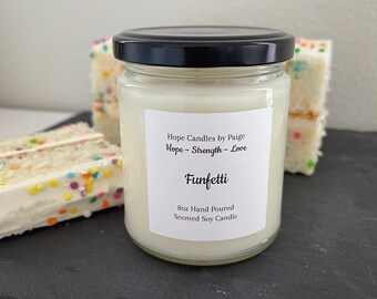 Funfetti Candle - Etsy