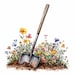 10 X Garden Spade Clipart Bundle - High Quality Jpgs - Gardening Spring ...