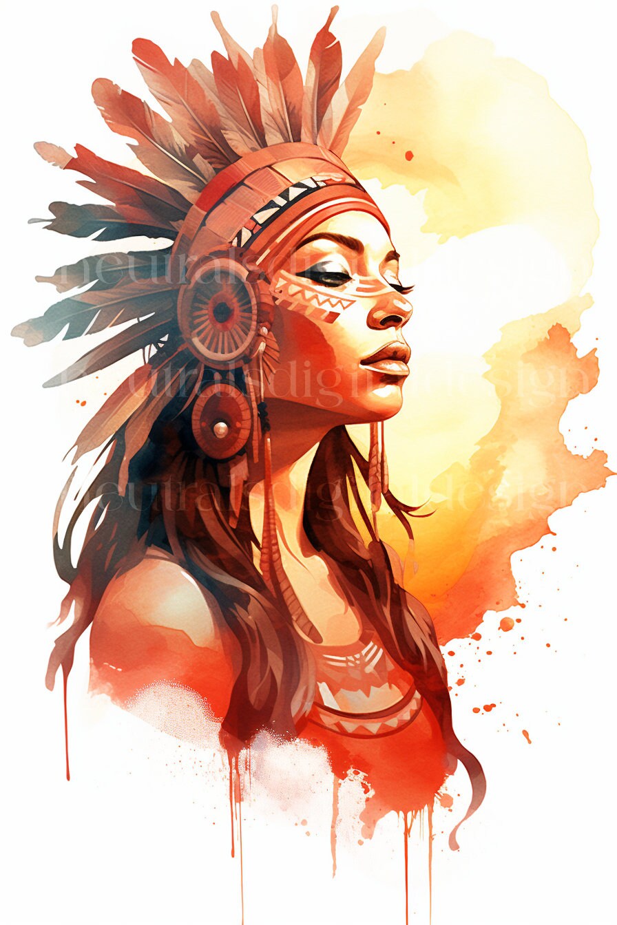 Aztec Warrior Girls Clipart 10 High Quality Downloadable Jpgs ...