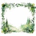 20 X Forest Themed Borders & Edges Downloadable Clipart - Watercolour ...