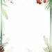 40 X Christmas Themed Borders & Edges Downloadable Papers - Watercolour ...