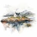 10 Crofters Cottage Clipart, Outer Hebrides Scotland, High Quality ...