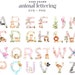 Cute Animal Alphabet SVG Bundle - PNG + Svg File Downloadable Pack ...
