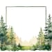 20 X Forest Themed Borders & Edges Downloadable Clipart - Watercolour ...