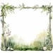 20 X Forest Themed Borders & Edges Downloadable Clipart - Watercolour ...