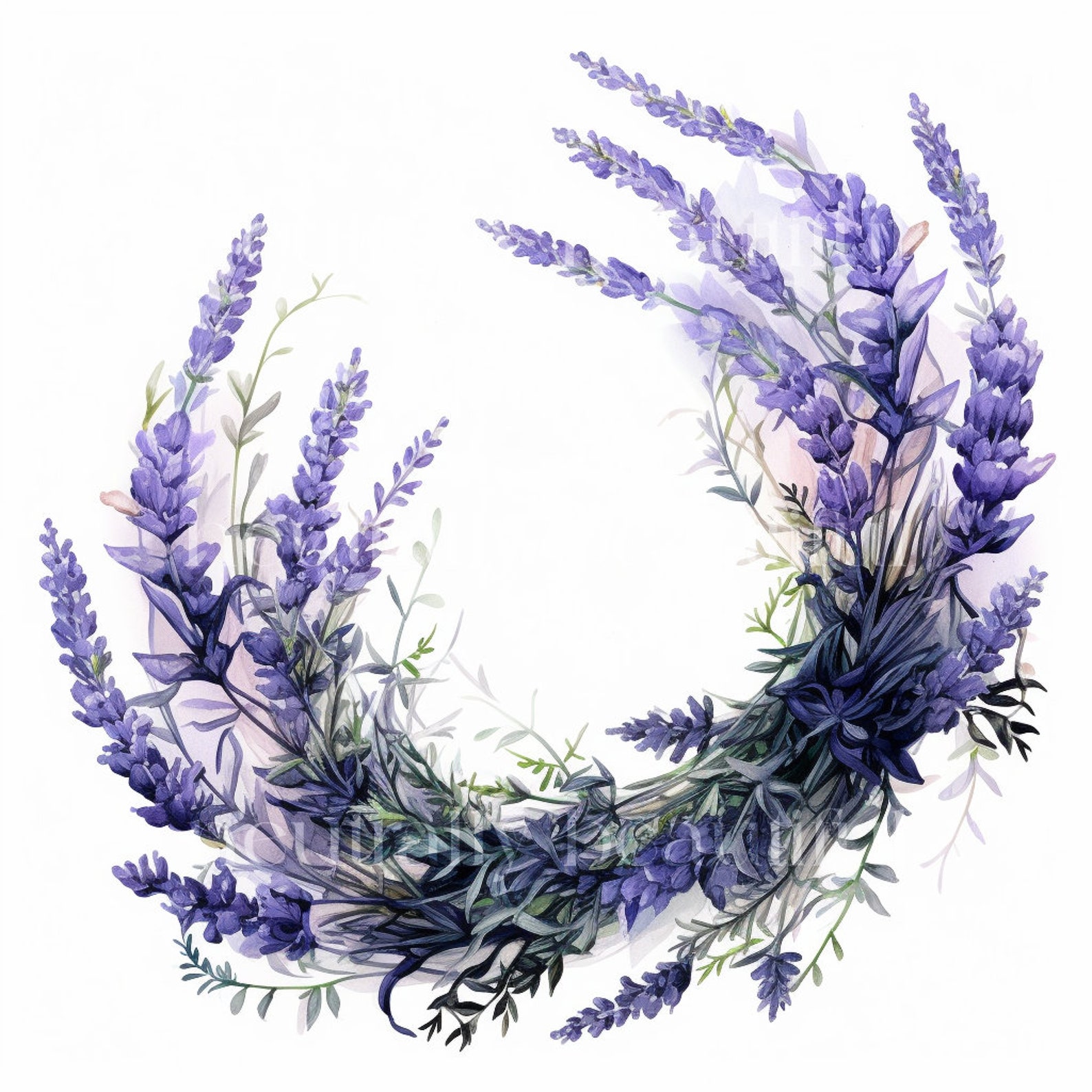 Lavender Frames Downloadable Clipart - 10 Jpgs - Downloadable Printable ...