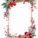 40 X Christmas Themed Borders & Edges Downloadable Papers - Watercolour ...