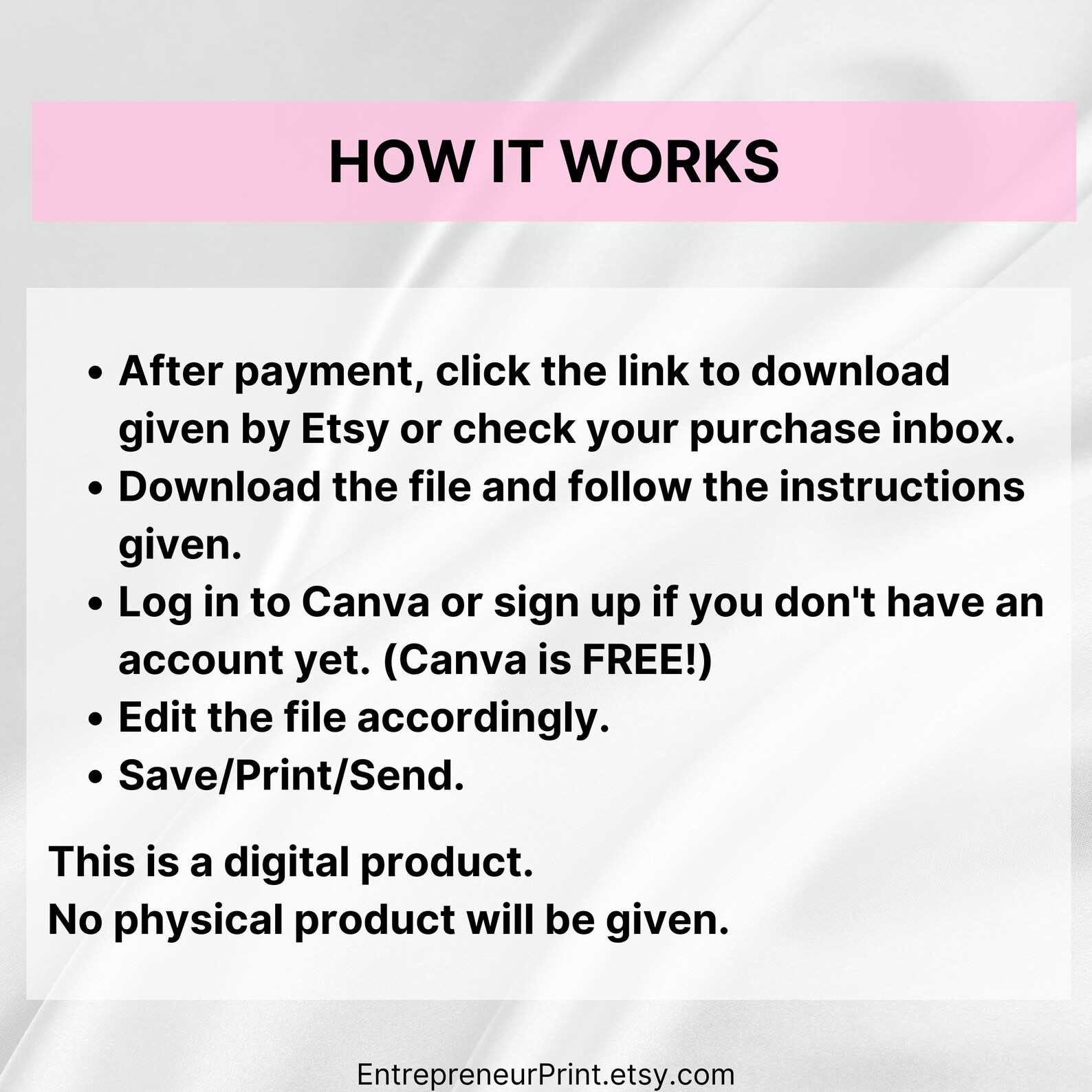 Custom Order Form Editable | Purchase Order Form Template | Printable ...